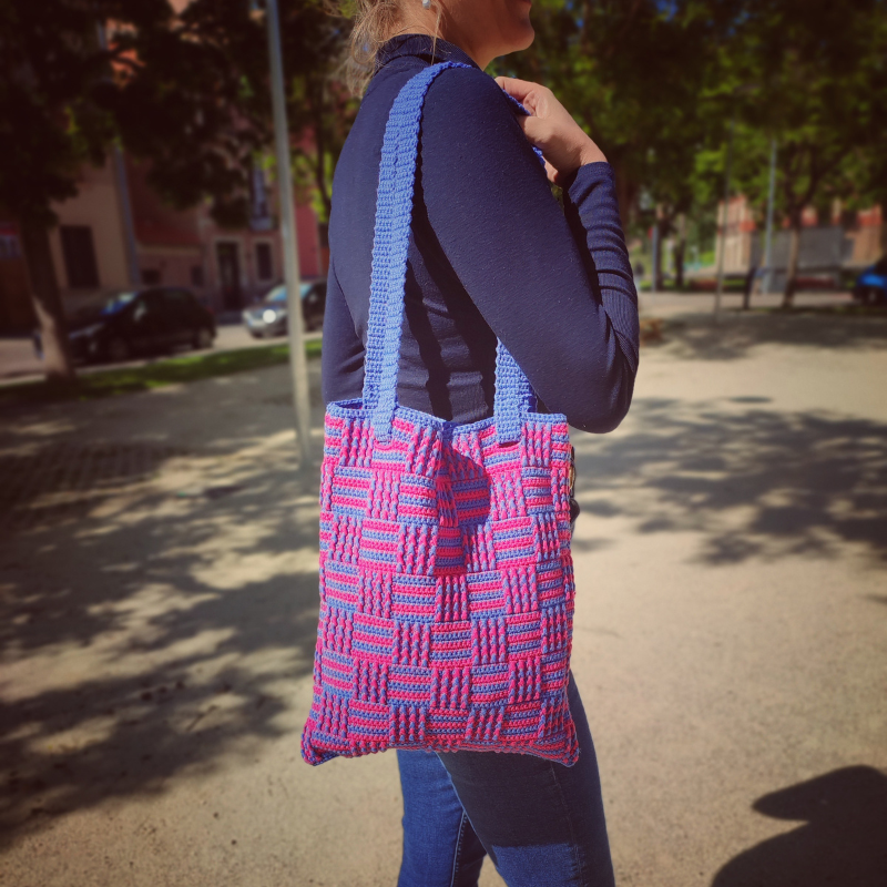 Patrón Crochet Tote Bag